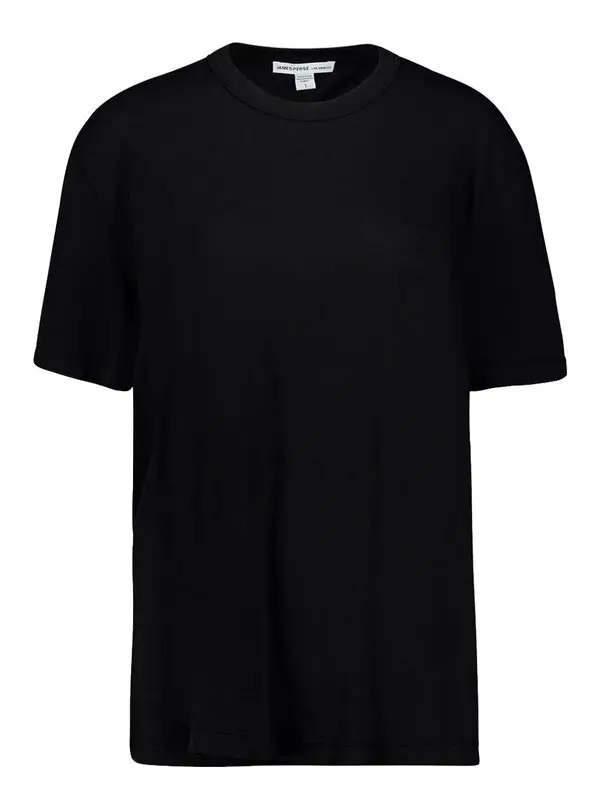 JAMES PERSE Oversized Fit Short-sleeve T-shirt - Black