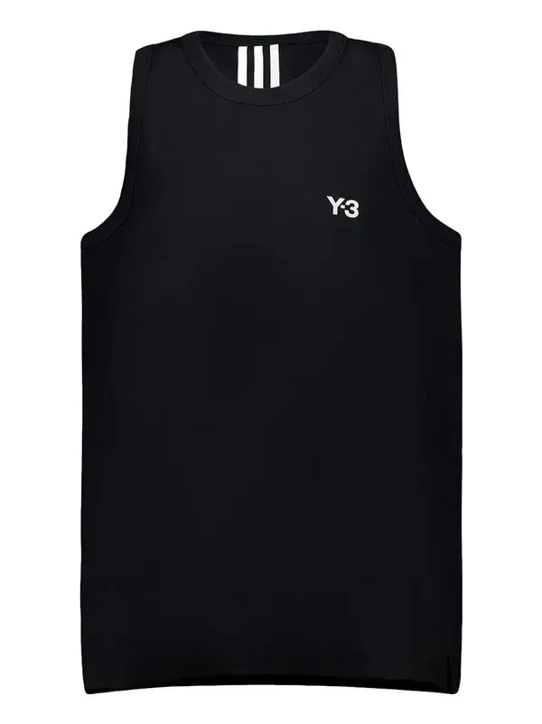 Y3 Elegant Basketball Tank Top - Black