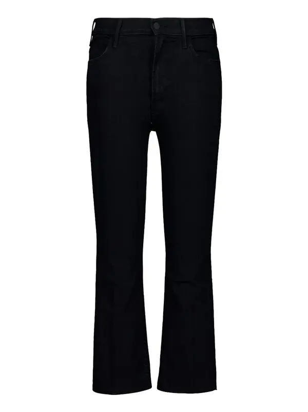 MOTHER Bootcut Jeans In Not Guilty Wash - Black
