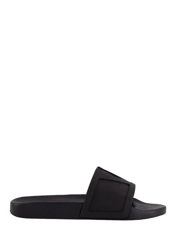 Valentino Garavani Vlogo Pool Slides - Black
