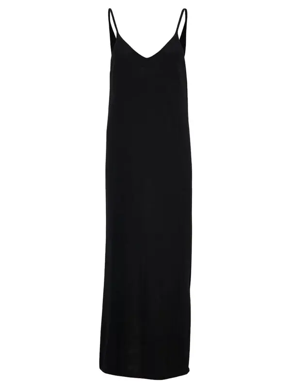 LISA YANG Albina Cashmere Maxi Dress - Black