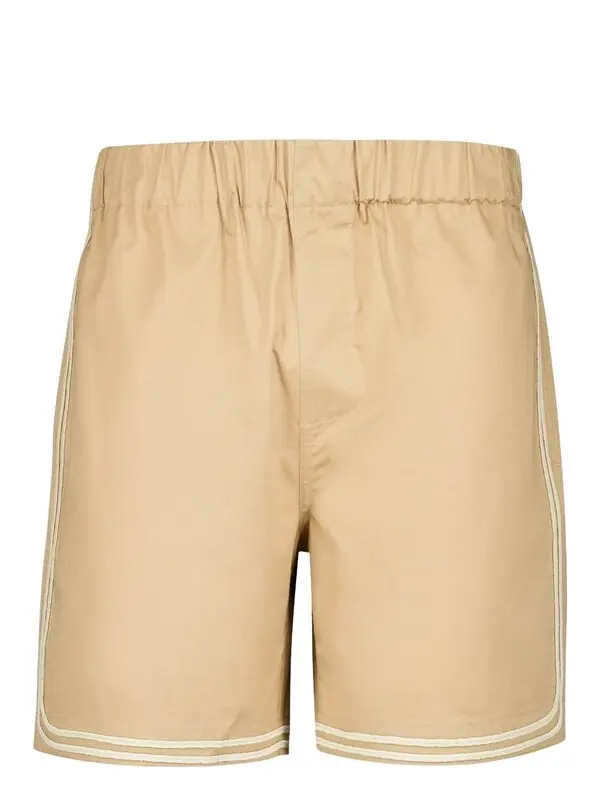 Commas Braided Cord Shorts - Beige