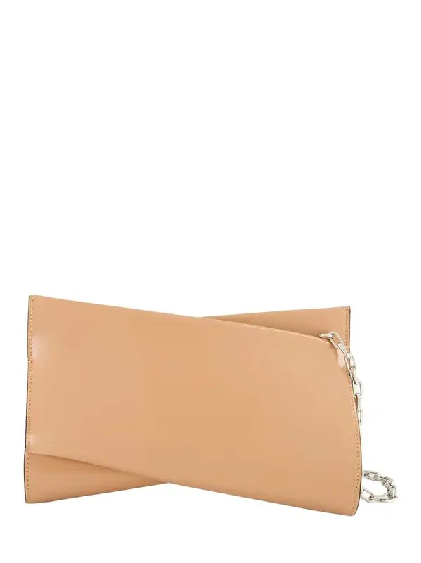 CHRISTIAN LOUBOUTIN Lowbitwist Small Clutch - Beige