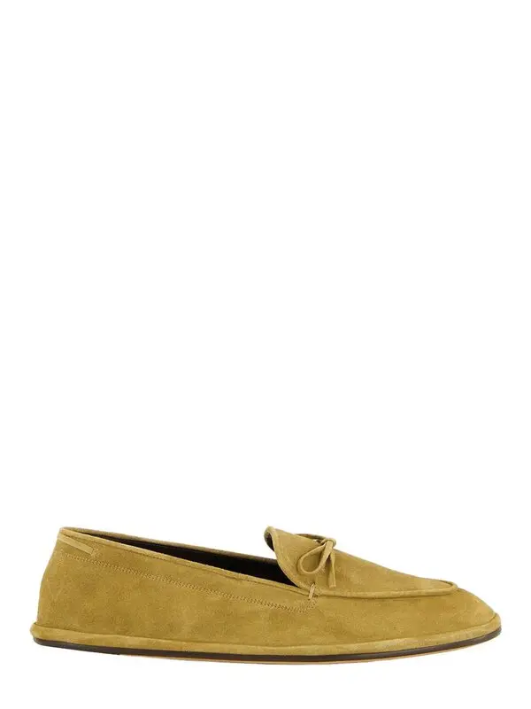 EMME PARSONS Parker Suede Moccasins - Brown