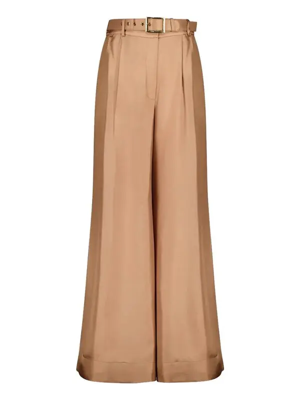 Zimmermann Wide Leg Pant - Beige