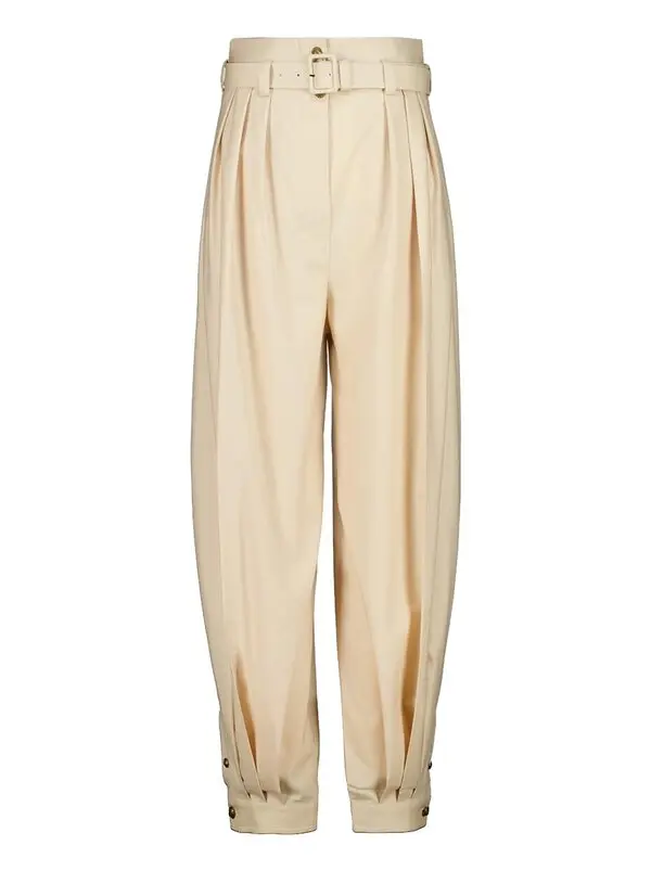Zimmermann Hypnotic Wool Harem Pant - Cream