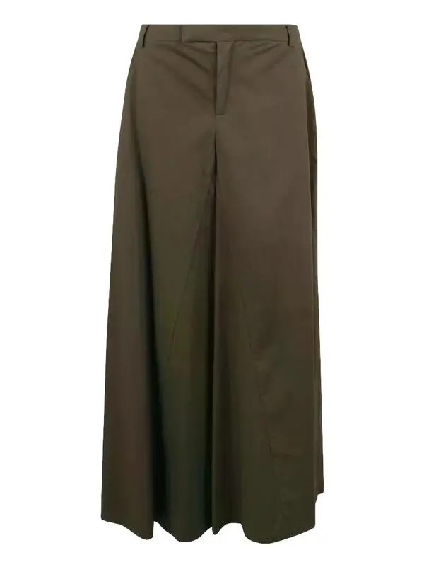 Federica Tosi Wide-leg Trousers - Green