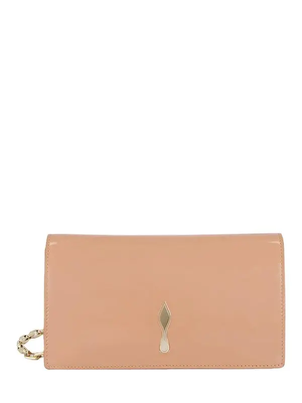 CHRISTIAN LOUBOUTIN Bettina Clutch - Beige