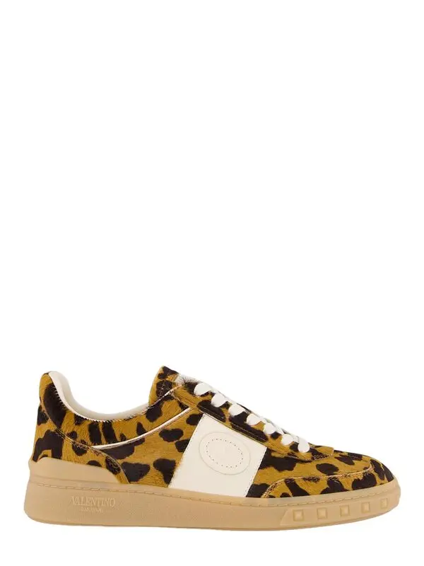 Valentino Garavani Pony-effect Upvillage Trainers - Animal Print