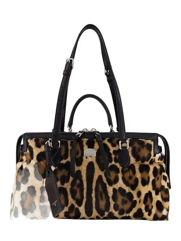 Dolce & Gabbana Leo-print Vittoria Bag - Animal Print