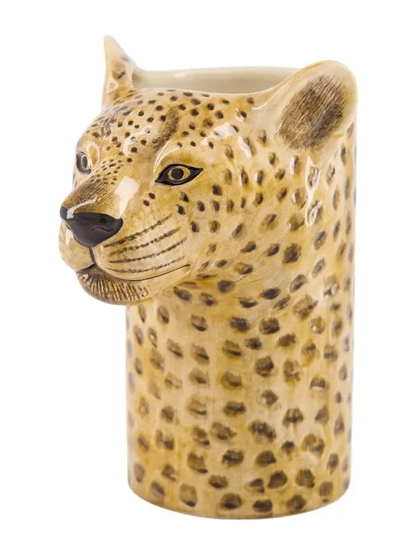 QUAIL CERAMICS Leopard Utensil Pot - Animal Print