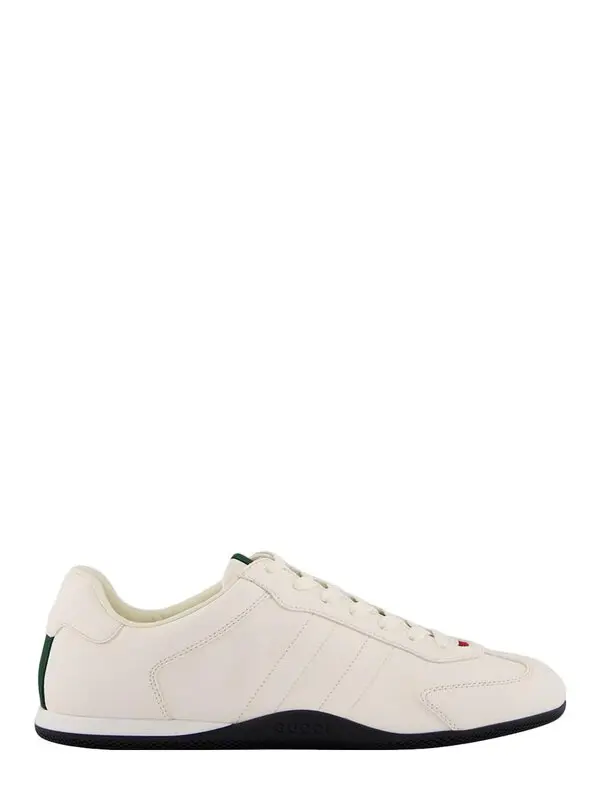 Gucci Calfskin Low-top Sneakers - Cream