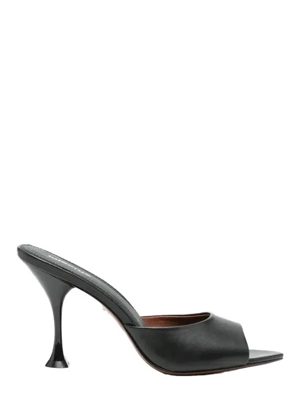 Lola Cruz Amelia Open Toe Sandals - Black