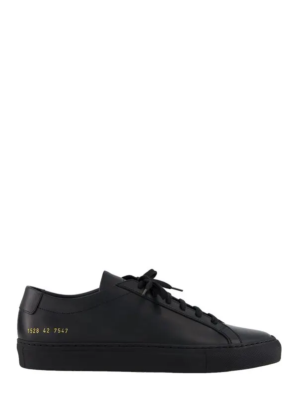 COMMON PROJECTS Original Achilles Leather Sneakers - Black