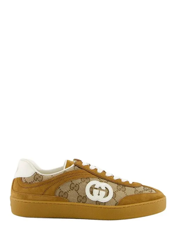 Gucci Suede Sneaker - Brown