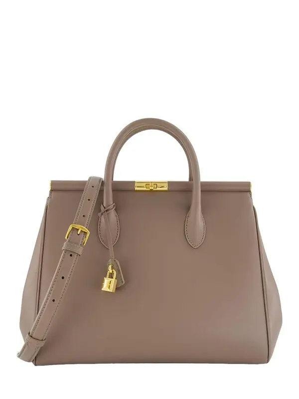 Dolce & Gabbana Marlene Top Handle Bag - Brown
