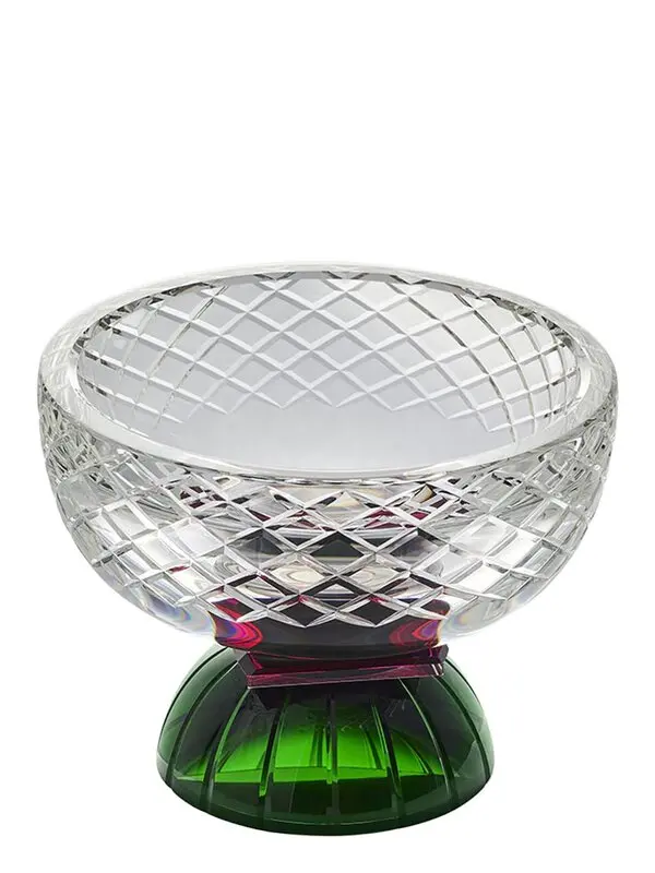 REFLECTIONS COPENHAGEN Jackie Crystal Bowl - Burgundy