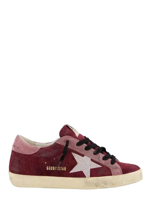 GOLDEN GOOSE Superstar Classic Sneakers - Burgundy