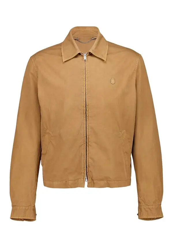 Alexander McQueen Embroidered Skull Blouson - Brown