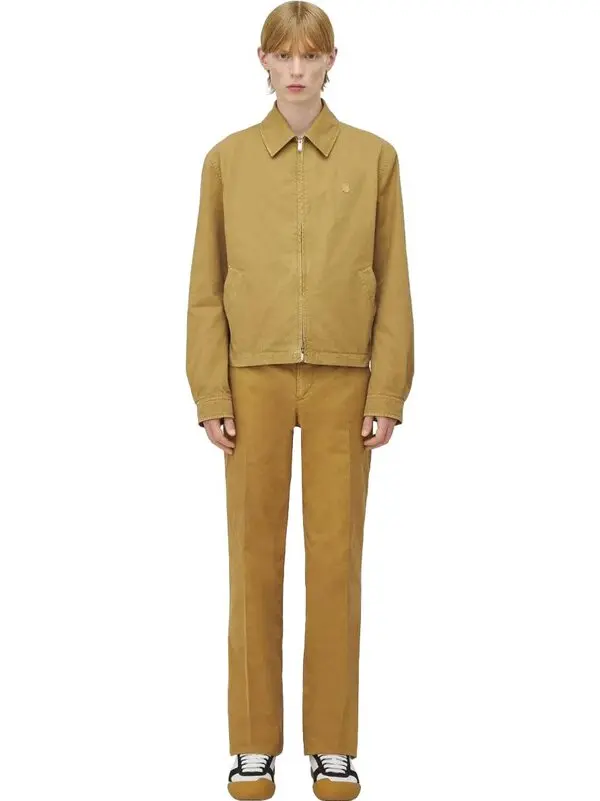 Alexander McQueen Embroidered Skull Blouson - Brown