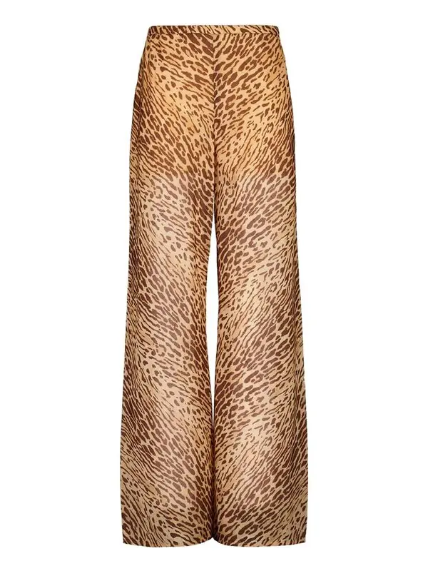 Zimmermann Cascadian Bias Pant - Multicolour