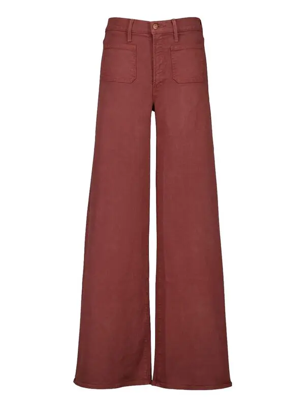 MOTHER The Patch Pocket Undercover Sneak Pants - Brown