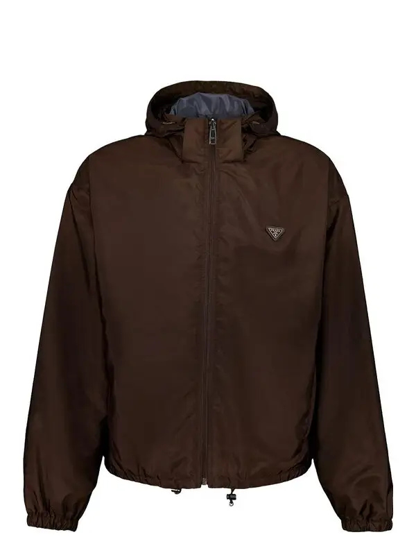Prada Re-nylon Reversible Jacket - Brown