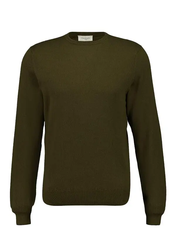 PIACENZA CASHMERE 1733 Cashmere Crewneck Sweater - Brown