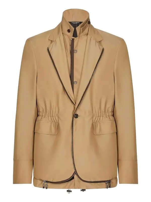 Dolce & Gabbana Sartoriale Jacket - Brown