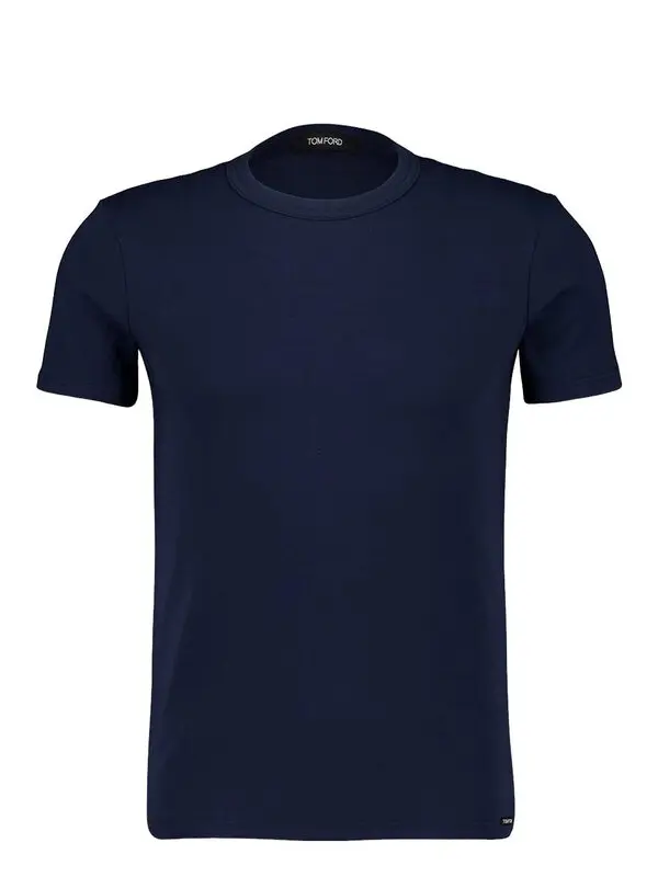 TOM FORD Stretch T-shirt - Blue