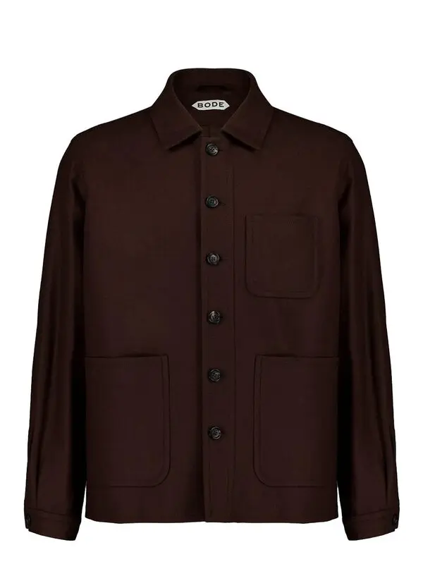 BODE Bramble Franck Jacket - Brown