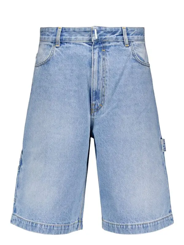 Givenchy Carpenter Bermuda Shorts - Blue