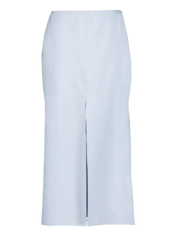 FERRAGAMO Layered Midi Skirt - Blue