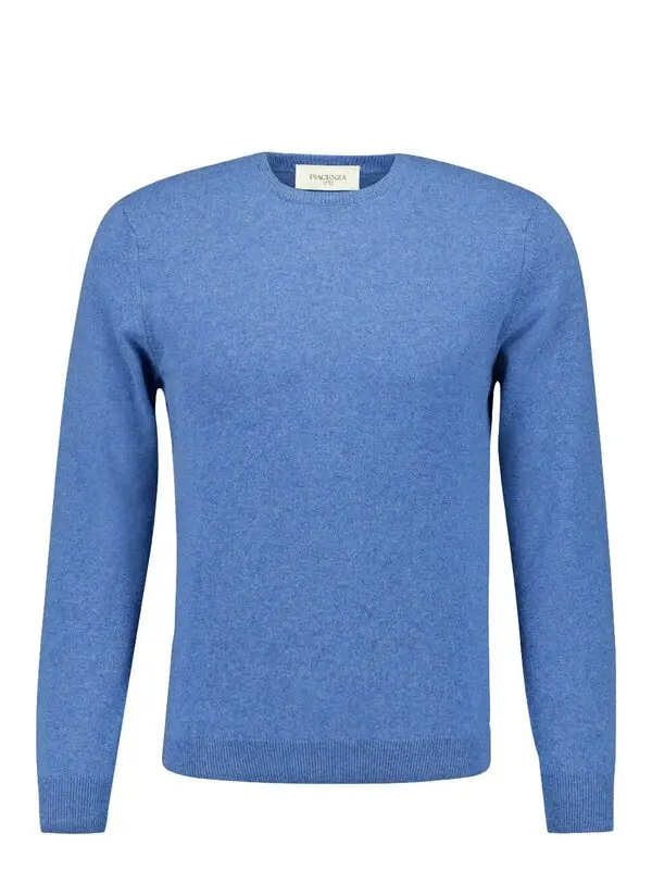 PIACENZA CASHMERE 1733 Cashmere Crewneck Sweater - Blue