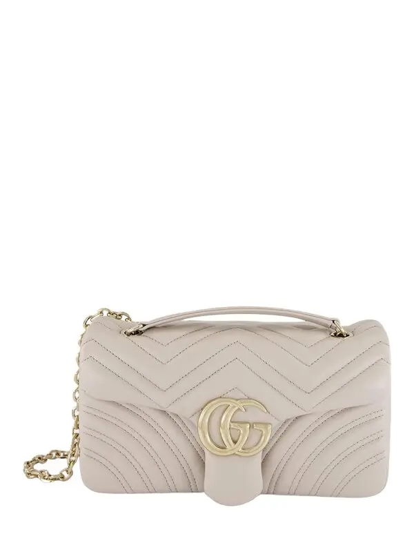 Gucci Gg Marmont Medium Shoulder Bag - Grey