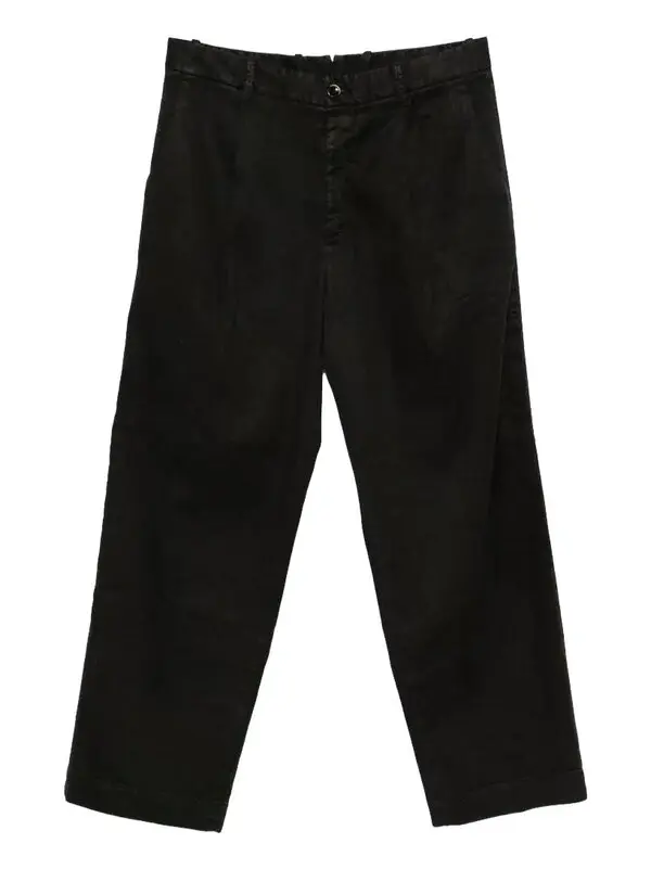 NINE:INTHE:MORNING Philip Pleated-design Trousers - Black