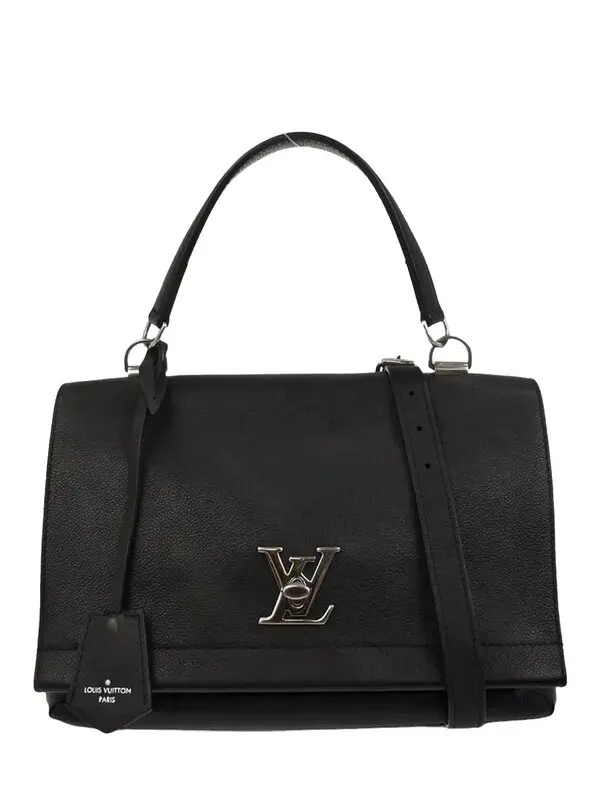 LOUIS VUITTON 2015 Lockme Ii Top-handle Tote Bag - Black