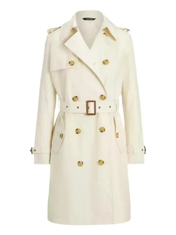 Ralph Lauren Belted Trench Coat - Neutrals