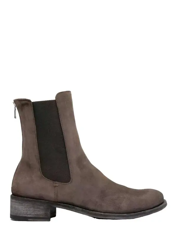 Officine Creative Lison 017 Zip Detail Boots - Brown