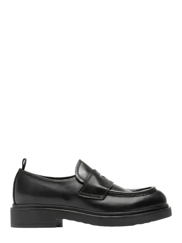 Officine Creative Engineer 101 Leather Loafers - Black