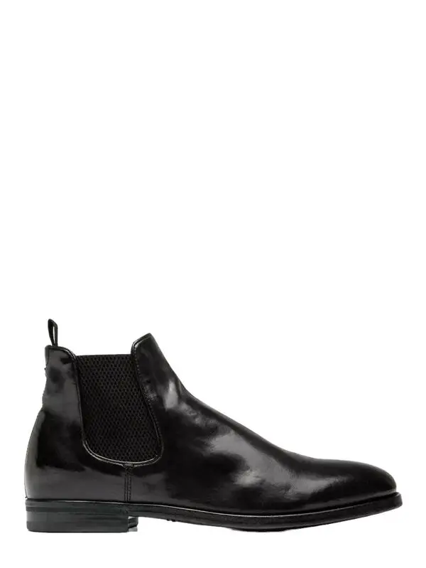 Officine Creative Vanderbilt Leather Derby Shoes - Black