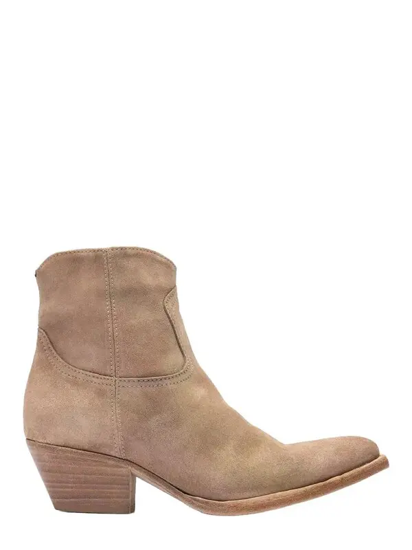 Officine Creative Wanda Side-zip Boots - Neutrals