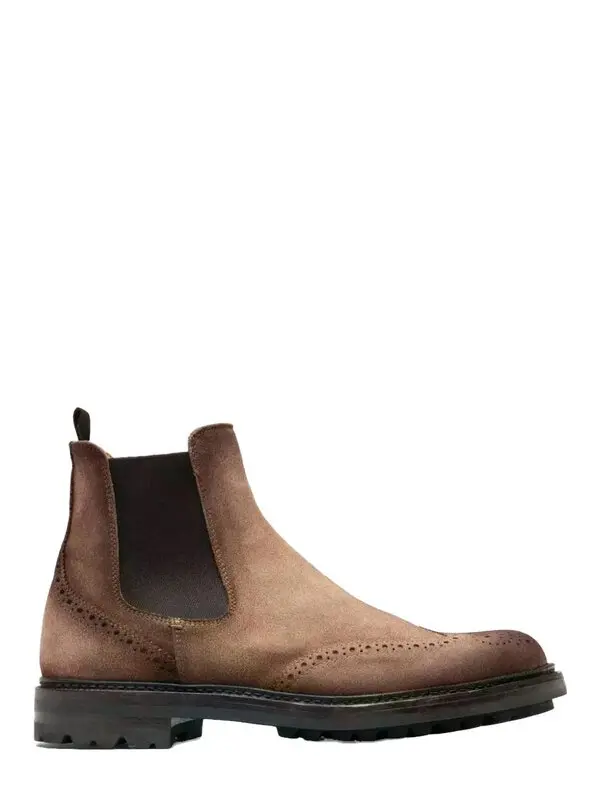 Officine Creative Bristol Leather Boots - Neutrals