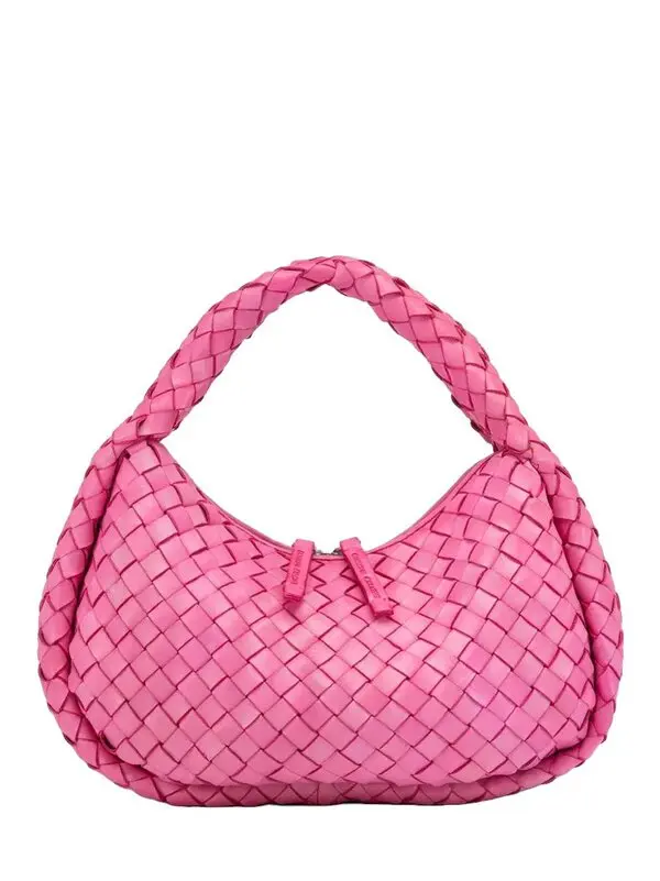 Officine Creative Leather Shoulder Bag - Pink