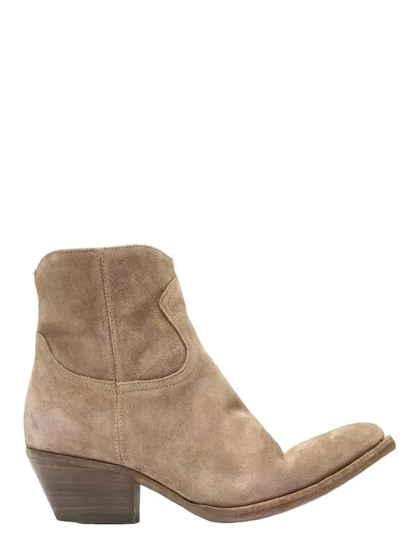 Officine Creative Wanda Suede Boots - Neutrals