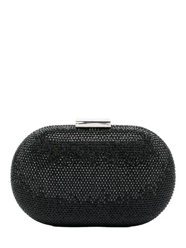 TWENTY FOURHAITCH Sunrise Embellished Clutch - Black