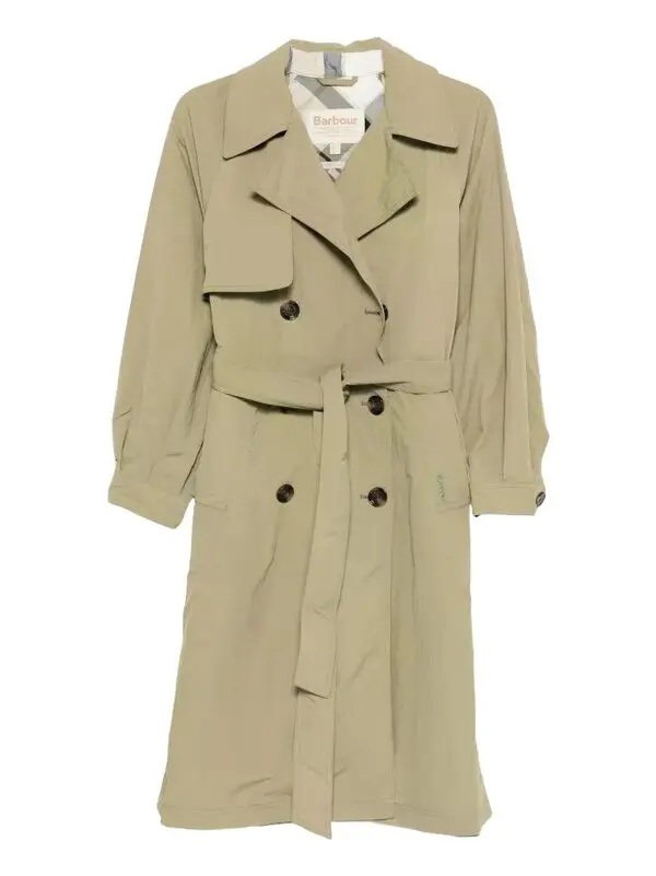 Barbour Layla Trench Coat - Green