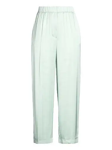 Peserico Wide-leg Satin Pants - Green