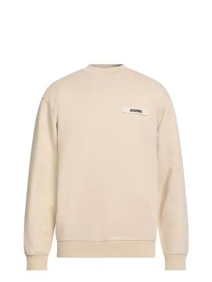 Jacquemus Cotton Sweatshirt - Beige
