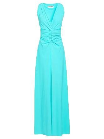 Chiara Boni La Petite Robe Flared Maxi Dress - Turquoise